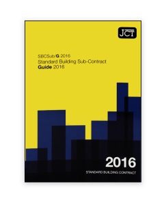 2016 JCT Standard Building Contracts - Construction Books