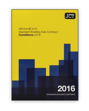 JCT Standard Building Sub-Contract Conditions 2016 (SBCSub/C) - Construction Books