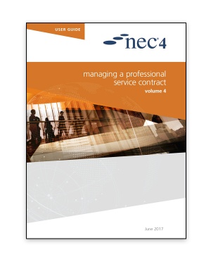 NEC4: Managing a Professional Service Contract - Construction Books