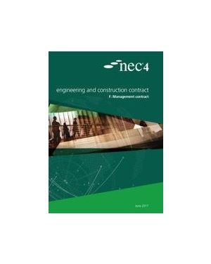 NEC4: Engineering and Construction Contract Option F: management contract - Construction Books