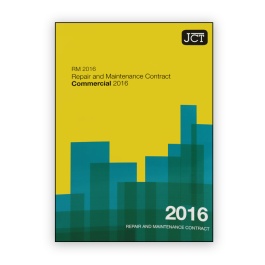 JCT Repair and Maintenance Contract 2016 (RM) - Construction Books