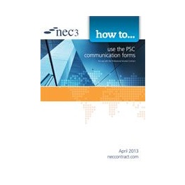 NEC3: How to use the PSC communication forms - Construction Books