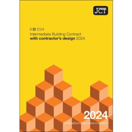 JCT Intermediate Building Contract with contractor's design 2024 (ICD) - Construction Books