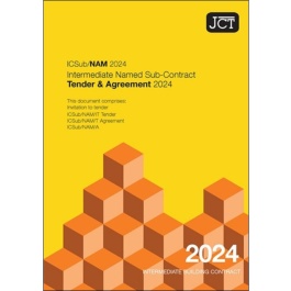 JCT Intermediate Named Sub-Contract Tender and Agreement 2024 (ICSub ...