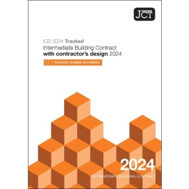 JCT Intermediate Building Contract with contractor's design 2024 (ICD) Tracked Change Document ...