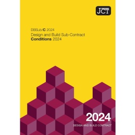 JCT Design and Build Sub-Contract Conditions 2024 (DBSub/C) - Construction Books