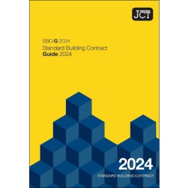 JCT Standard Building Contract Guide 2024 (SBC/G) - Construction Books