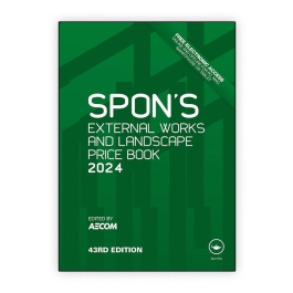 Spon's External Works and Landscape Price Book 2024 - Construction Books